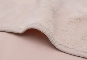 Jollein Deka Basic Sherpa Silk Rose / Deka / 75x100 cm