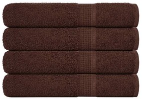 Ručníky FROGN 4 ks hnědé 100x200 cm 360 g/m² 136771