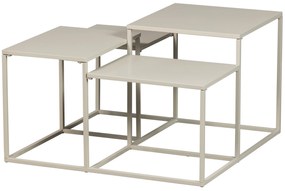 WOOOD Konferenční stolek MIDA šedý 75cm