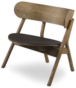 NORTHERN Křeslo Oaki Lounge Chair, Smoked Oak