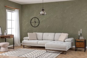 Hanah Home Čtyřmístná pohovka MUSTANG béžová pravá 560ARE1212