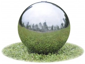 vidaXL Zahradní fontána koule s LED nerezová ocel 20 cm
