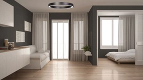 Toolight Toolight, LED stropní svítidlo 60cm 27W APP1283-C, černá, OSW-00941