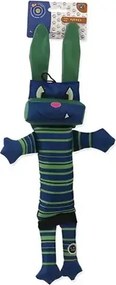 BEFUN Hračka pro psy ROBBOT modrá / 38 cm / Pro štěňata / S pískadlem