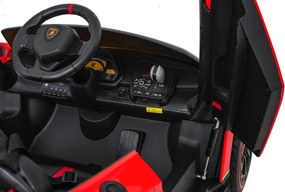 Elektrické autíčko Lamborghini Veneno červené