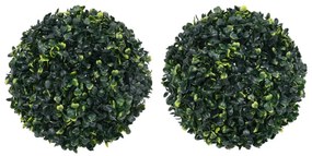Umělé buxus koule 2 ks 45 cm 315469
