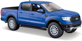 Kovový model maisto 2019 ford ranger, metal modrá