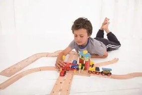 Bigjigs Rail Závory s návěstím / od 3 let