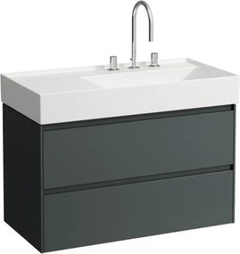 Koupelnová skříňka pod umyvadlo Laufen Lani 880 x 450 x 515 mm šedá traffic H4039621122661