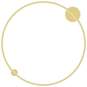 Nástěnné LED svítidlo Saturno2, 1x LED 25w, 4000k, g