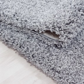 Ayyildiz Kusový koberec LIFE 1500, kulatý, Světlá Šedá Rozměr koberce: 160 cm KRUH