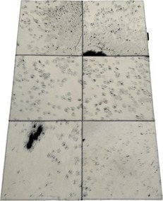 Kožený koberec, předložka Aros sůl a pepř
