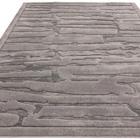 Tribeca Design Kusový koberec Baymax Charcoal Path Rozměry: 160x230 cm