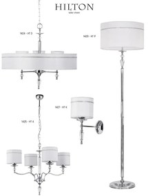 Jupiter 1426- Lustr na řetězu HILTON 6xE27/60W/230V
