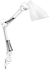 Osram - Stolní lampa s klipem DESK LINE 1xE27/11W/230V bílá