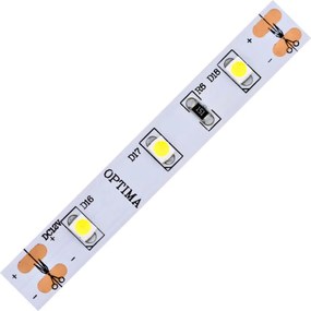 LED pásek 3528 (50m) 60 Optima WC 360lm 4,8W  0,4A 12V (bílá studená)