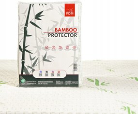 Voděodolný chránič 100x200, potah na matrace bamboo Prostěradlo