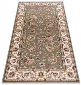 Vlněný kusový koberec NAIN 7338/51088 Klasický zelený béžový Rozměr: 240x340 cm
