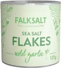Falksalt Mořská vločková sůl česneková 125g