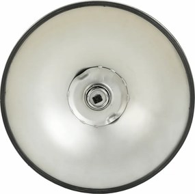 Barová židle, ekokůže černá/chrom, LARIA NEW