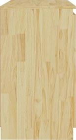 vidaXL Odkládací skříňka 60 x 36 x 65 cm masivní borové dřevo [833097] Barva: Přírodní