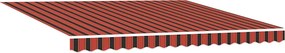 Rám markýzy Oranžová a Černá 400 × 300 cm 3330520