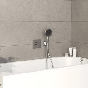 Hansgrohe ShowerSelect Comfort E, termostat pod omítku pro 2 spotřebiče, chromová, HAN-15572000