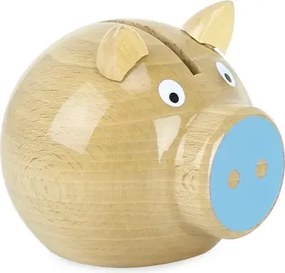 Vilac Pokladnička prasátko modré / od 5 let