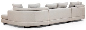 Designová rohová sedačka Katela světle šedá