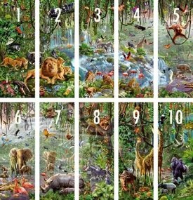 EDUCA Puzzle Divočina / 33600 dílků / od 14 let