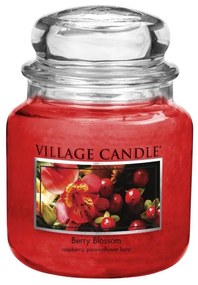 VILLAGE CANDLE Vonná svíčka - Červené květy