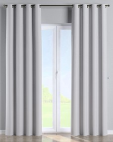 Závěs na kroužcích barva šedá látka pletený vzor, zatemňovací