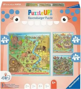 Ravensburger Puzzle UP! Historie – Doba kamenná, Starověký Řím, Středo