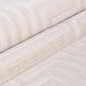 Ayyildiz, Kusový koberec Sahara 1114 Cream, 120x170, bílá, obývací pokoj