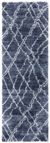Modrý koberec Bardie Blue Rozměry: 80x150 cm