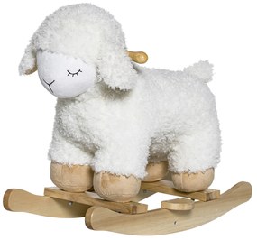 Bloomingville Mini Houpací hračka Laasrith, ovečka, bílá, polyester - 56605629
