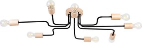 Sollux Lighting Lustr TIMBO 8 černý
