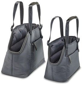 Cestovní taška pro psy MiaCara Sporta antracit Velikost: S - 40 x 22 x 32 cm