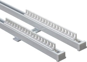 Sada – dvojitá stropní hliníková kolejnice TS 210 cm