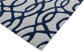 Modrý  koberec Blondie Wire Blue Rozměry: 120x170 cm