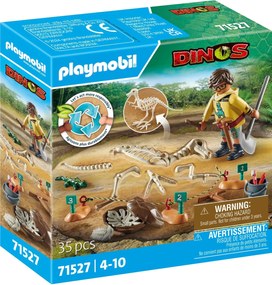 Set figurek a příslušenství playmobil 71527 vykopávky s kostrou dinosaura