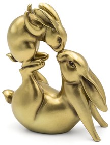 VELIKONOČNÍ SOŠKA EASTER9 16X18 CM ZLATÁ