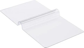 PVC chránič stolu 61 × 121,9 cm průhledný plastový o tloušťce 2,0 mm