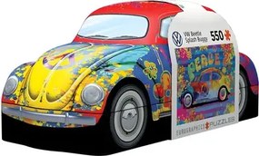 EUROGRAPHICS Puzzle v plechové krabičce Volkswagen Brouk / 550 dílků /