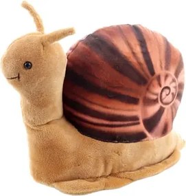 UNI-TOYS Plyšový šnek ECO-FRIENDLY / 24 cm / od narození