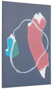 Abstraktní obraz Kave Home Zoeli 60 x 90 cm