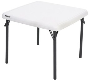Dětský stůl Lifetime, skládací, bílý,  61 x 53,5 x 61 cm