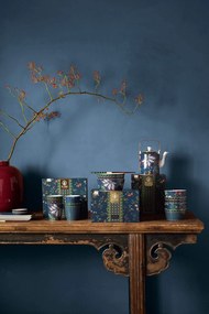 Pip Studio dárková sada 4 hrnků Oriental Berry Blues Blue (Luxusní sada porcelánových hrnků)