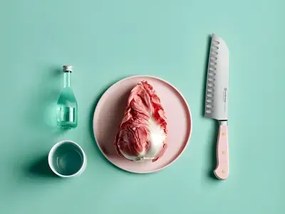Wüsthof CLASSIC COLOUR Pink Himalayan Salt / Nůž santoku / Duté výbrus