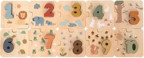 2Kids Toys Puzzle Počítání se zvířátky / od 2 let
